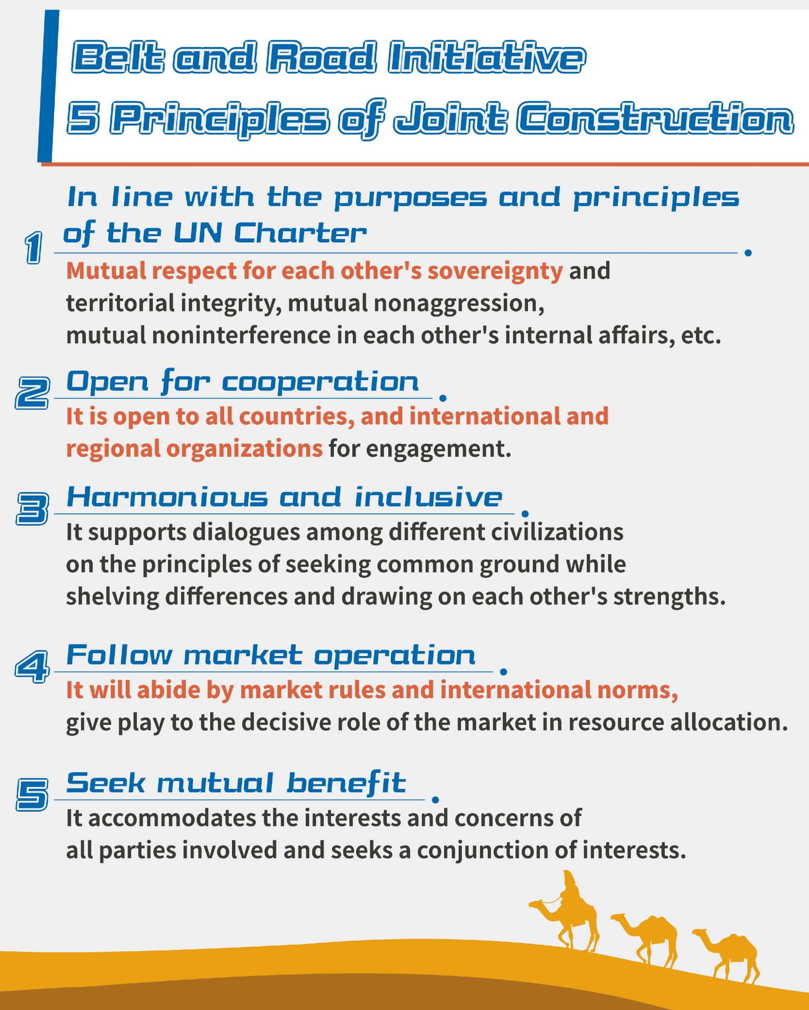 Belt&Road｜What are the 5 priorities of BRI cooperation? | Belt & Road ...