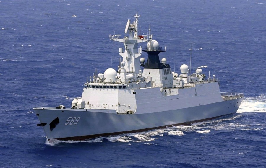 6000吨「054B」护卫舰下水 中国航母远洋编队全就位 | 军事技术 | 中国科技 | 当代中国