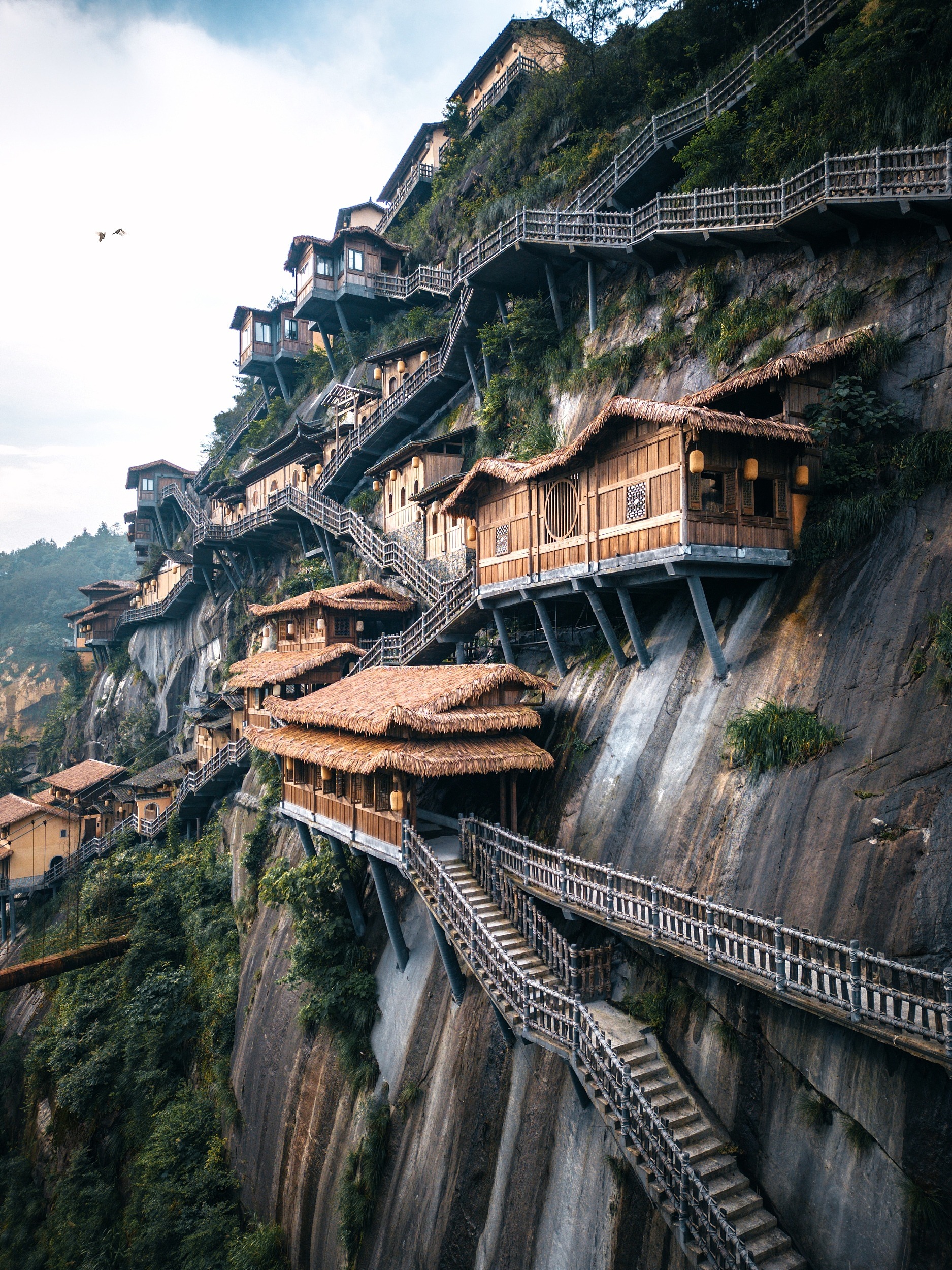 China's Wangxian Valley: A fairyland with cliffside houses | Travel ...