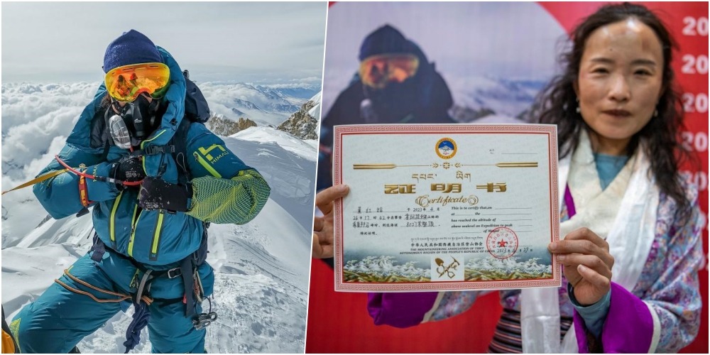 Chinese mountaineer summits world's all 8000-metre peaks | Little Big ...