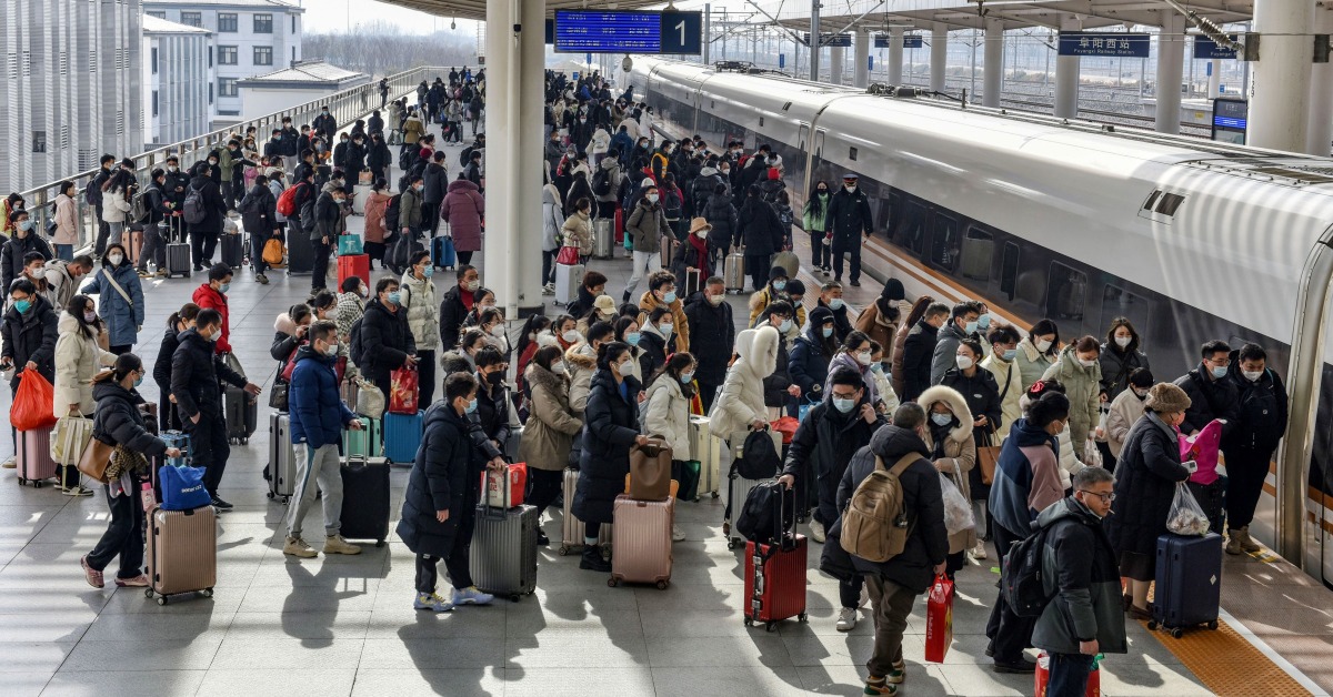 Reform&Opening-up｜Spring Festival travel rush witnesses changes of ...