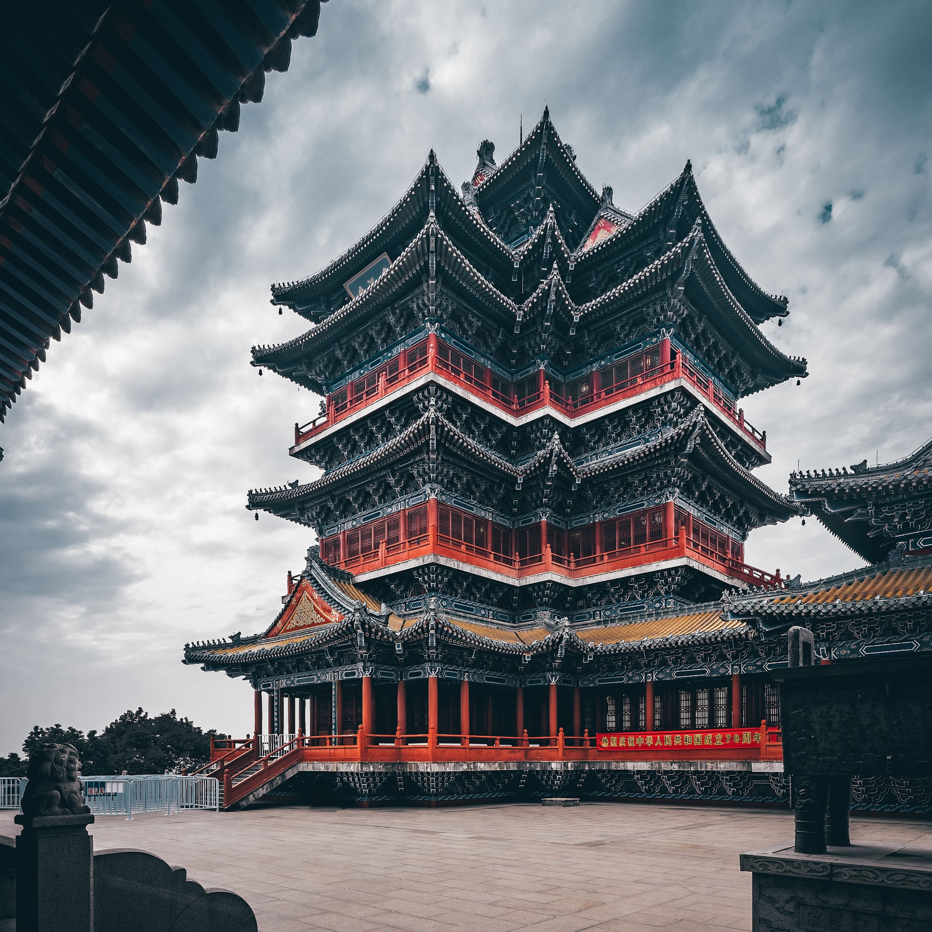 Legend of the first tower in Jiangnan—Yuejiang Tower | Snapshot of ...