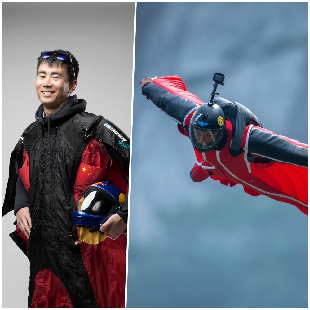 Zhang Shupeng, the first Chinese Wingsuit athlete | Athletes | People ...