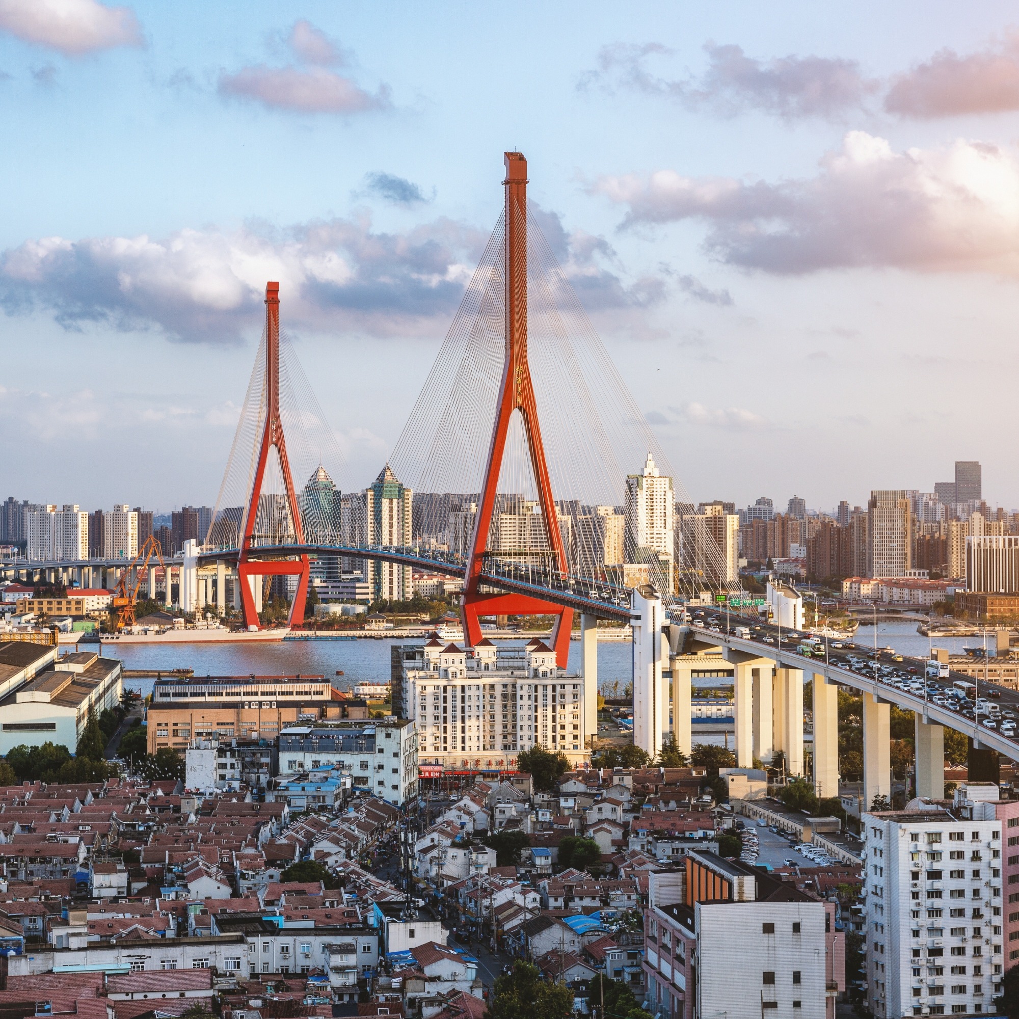 Construction of Shanghai Nanpu Bridge completed | Today in History ...