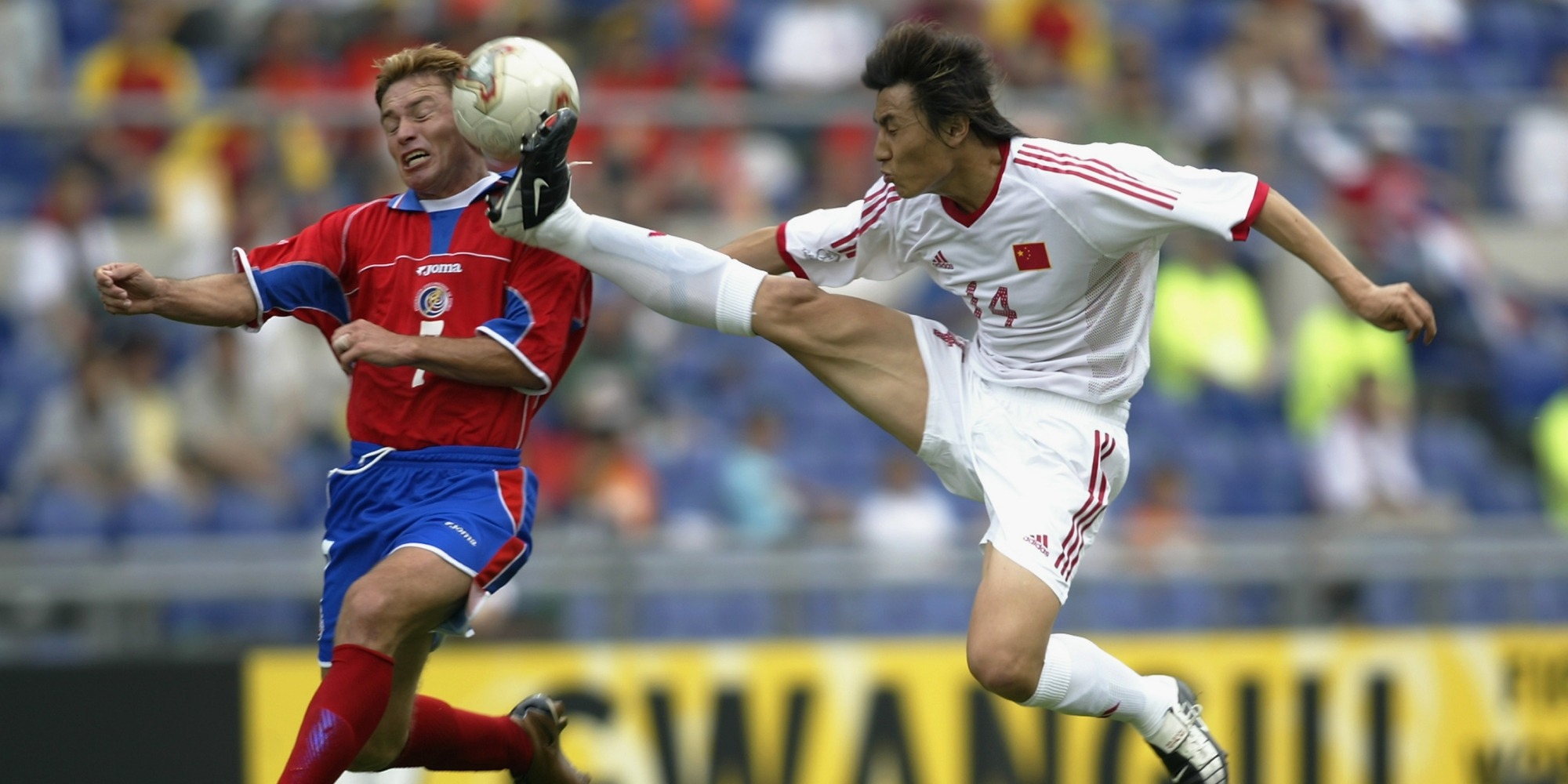 Chinese national football team's debut at FIFA World Cup final stage ...