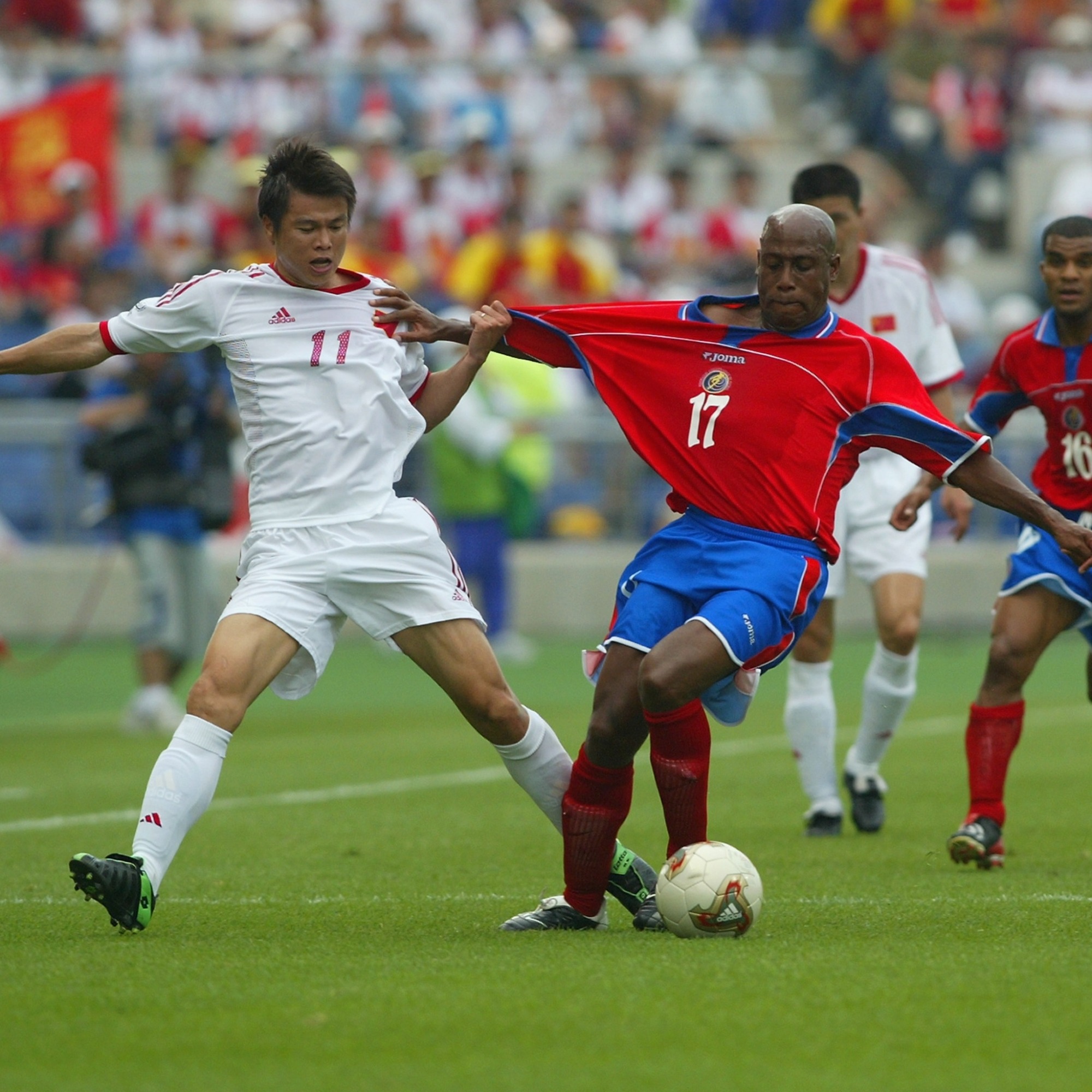Chinese national football team's debut at FIFA World Cup final stage ...