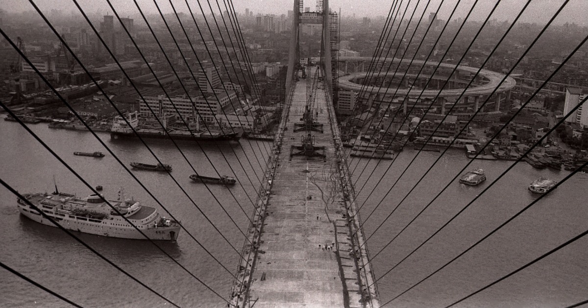 Construction of Shanghai Nanpu Bridge completed | Today in History ...