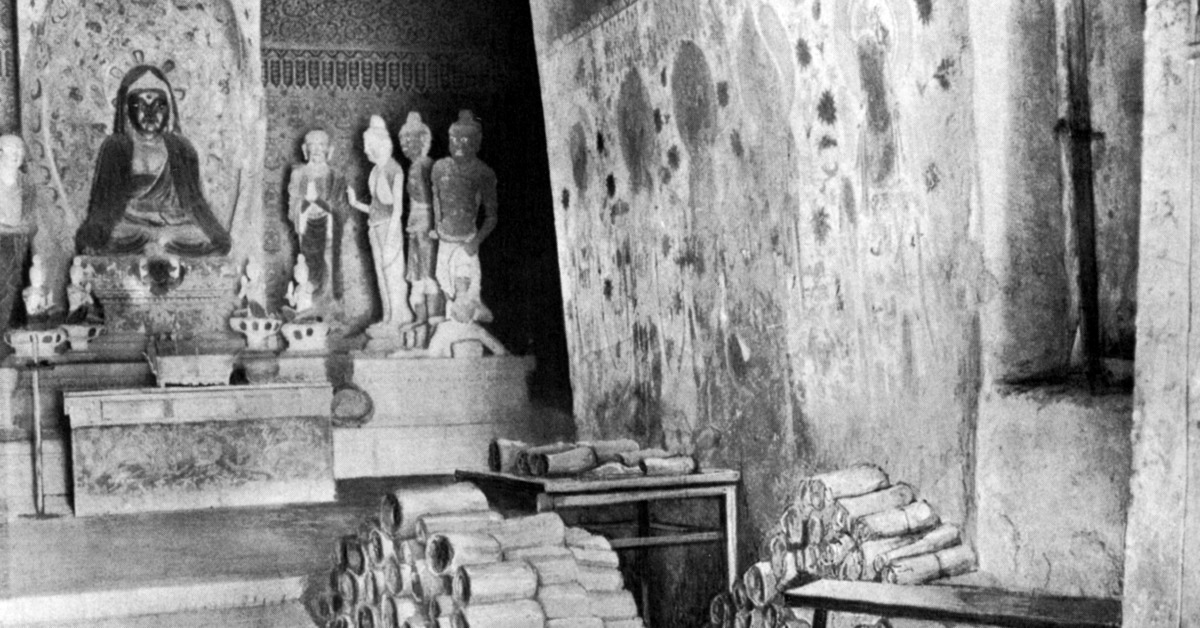The Library Cave at the Mogao Caves discovered | Today in History | Fun ...