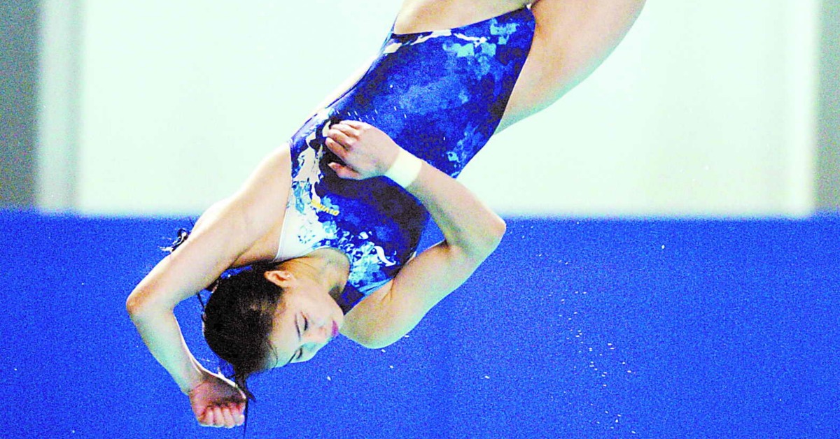 Wu Minxia won China's 100th gold medal in Diving World Cup | Today in ...