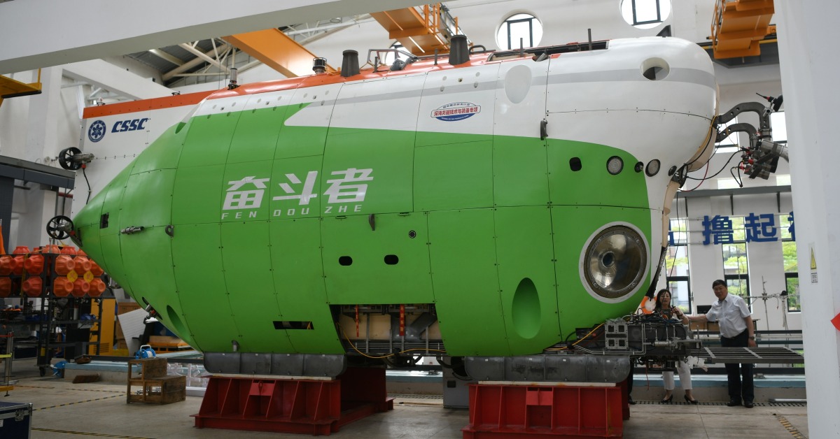 China's submersible Fendouzhe returned after ocean expedition | Today ...
