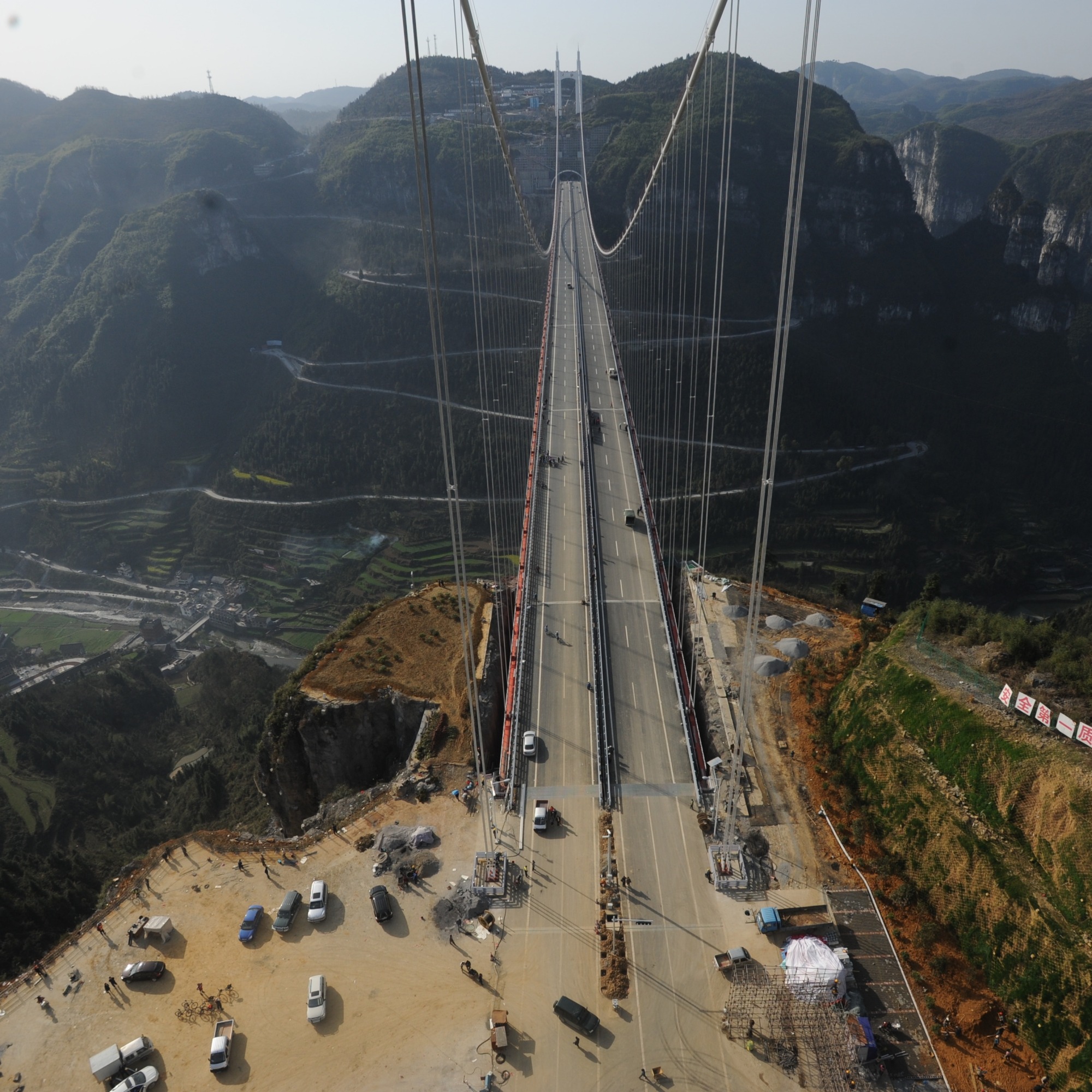 Aizhai Bridge in China's Hunan was opened to traffic | Today in History ...