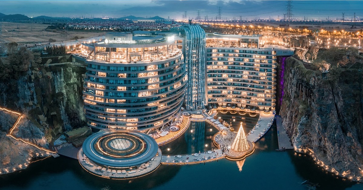 Exploring world's first quarry hotel in Shanghai | Travel & Leisure ...